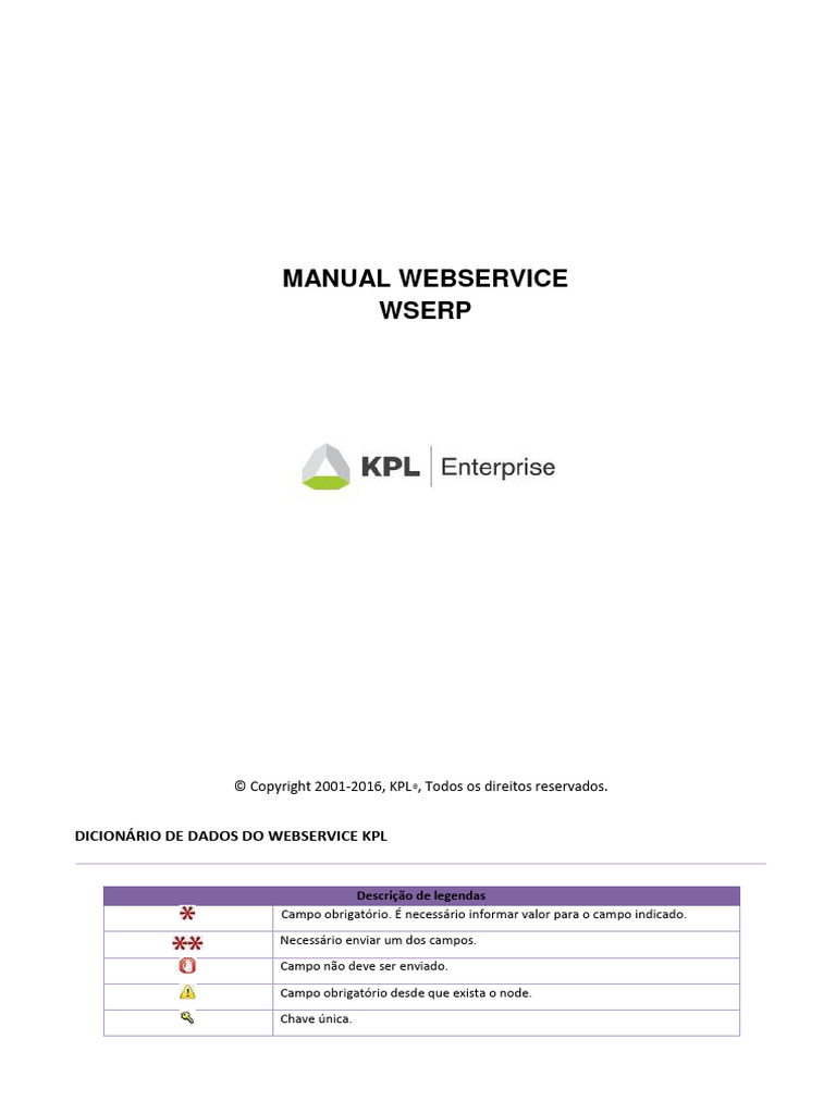KPL API Docs - WS ERP | PDF