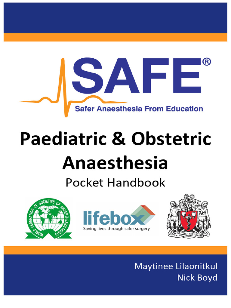 SAFE Pocket Handbook 2016 Full | PDF | Analgesic | Opioid
