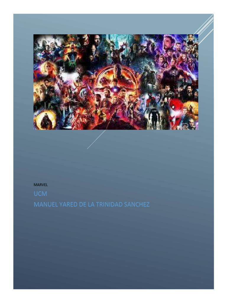 Marvel: Guía del Universo Cinematográfico | PDF | Hombre araña | Comics ...