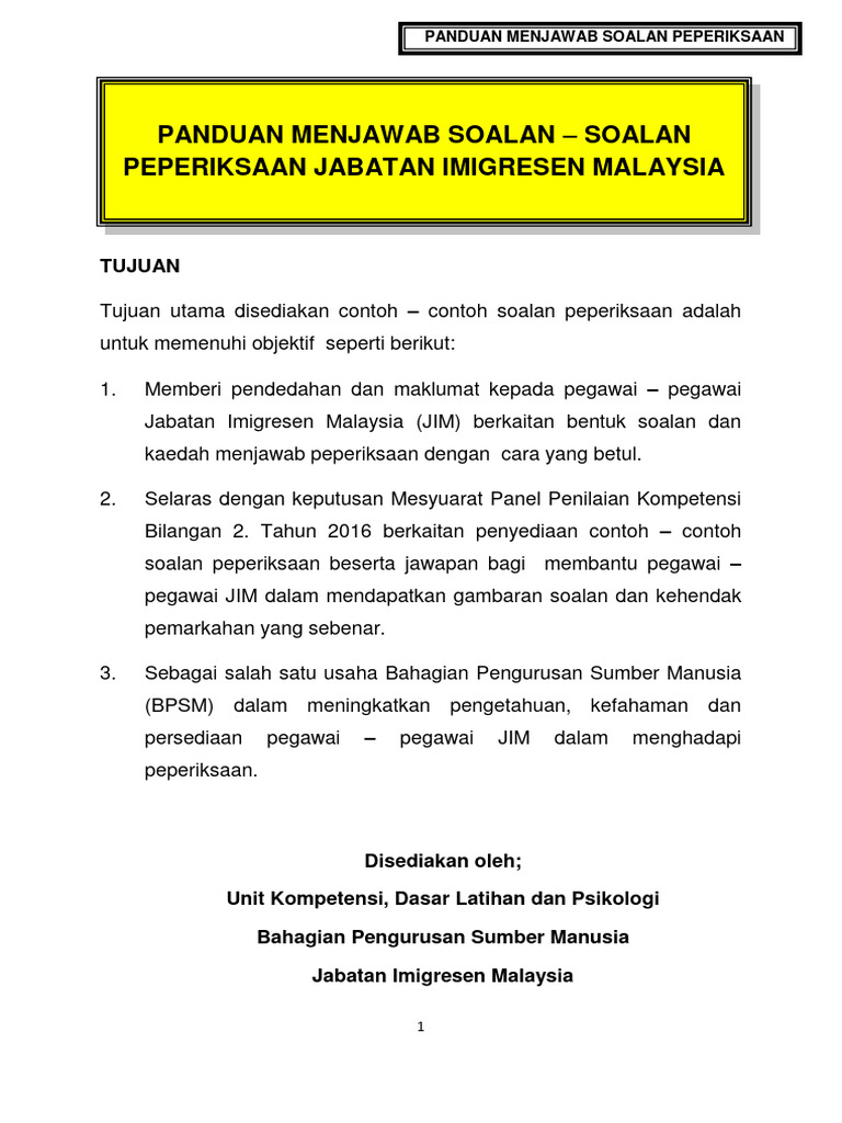PANDUAN | PDF
