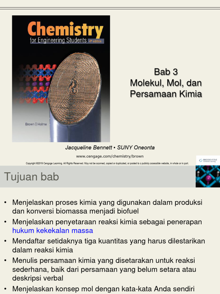 CH03 - Molekul Mol Dan Persamaan Kimia | PDF