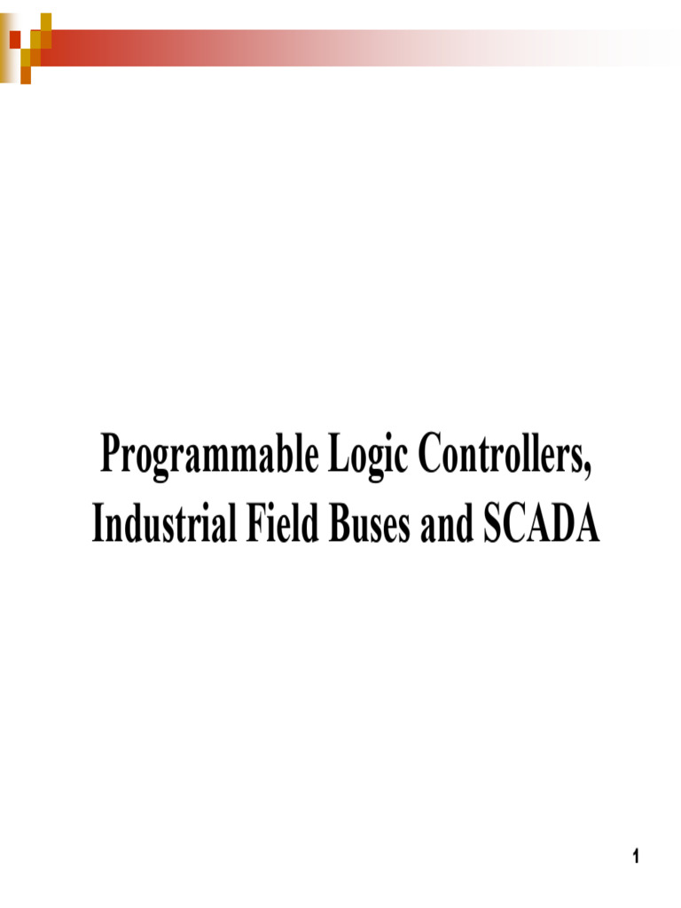Unit1 2 | PDF | Programmable Logic Controller | Scada
