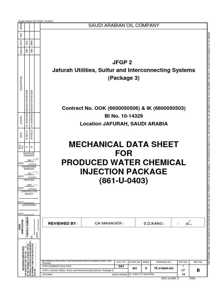 TE-419894-001_861-U-0403_Produced water chemical injection package Rev ...