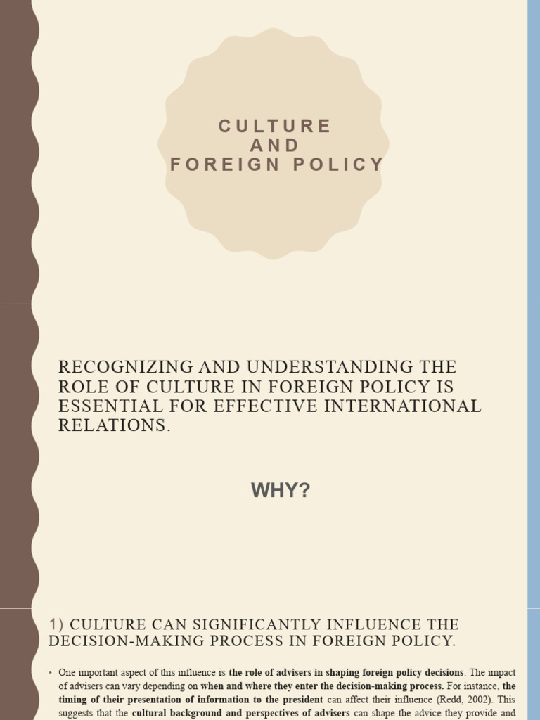 Culture and FP | PDF | Policy | Communication