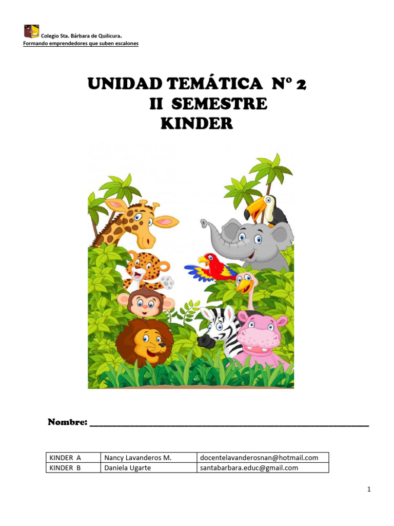Actividades de Animales de Granja para Kinder | PDF | Educación de la ...