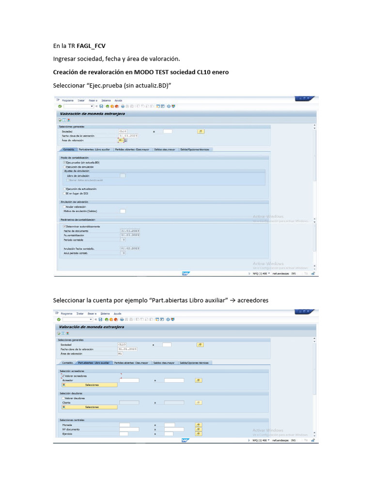 Revalorización FAGL - FCV | PDF | Finanzas y dinero