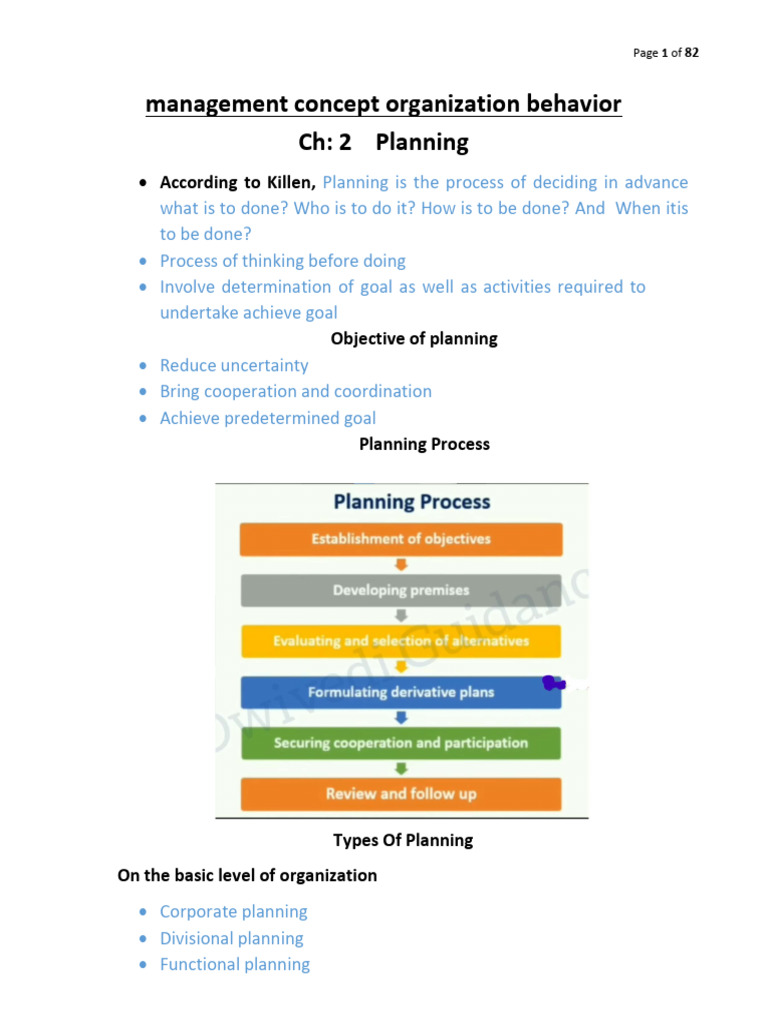 A1 Microsoft Word - Management Concept Organization Behavior Ch2 To CH 8 | PDF | Attitude ...