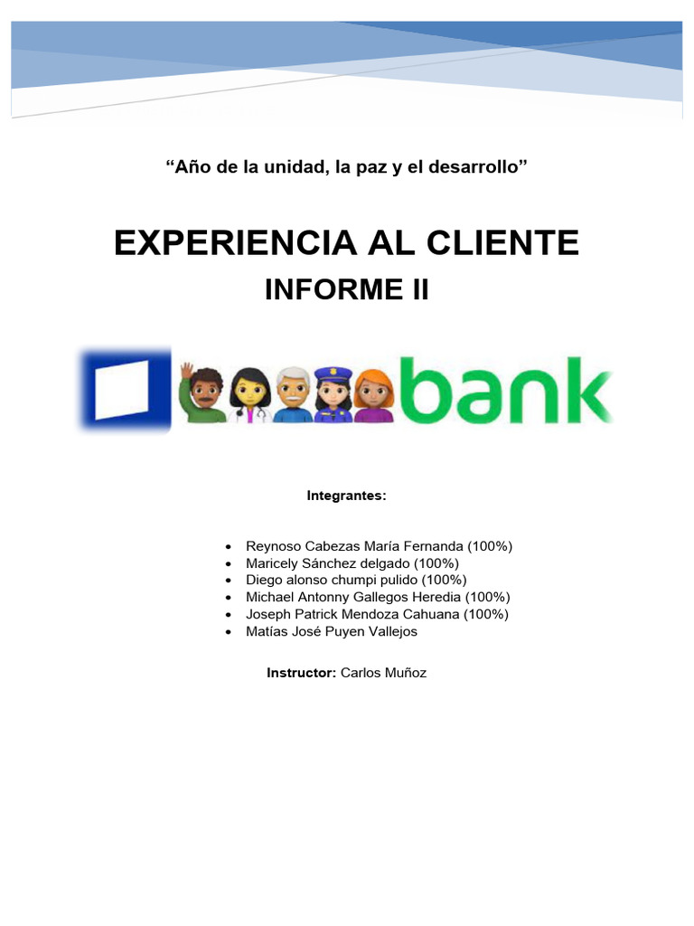 Estrategias de Experiencia en Interbank | PDF | Bancos | Cliente