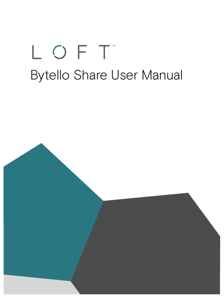 Bytello Share User Manual | PDF | Computers