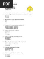 Driving School Notes | PDF | Traffic Light | Traffic