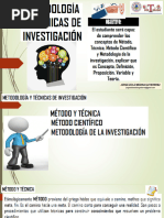 Diferencias y Similitudes de Metodologia, Metodo, Tecnica y Metodo Cientifico | PDF | Ciencia y ...