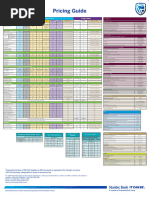 KCB Tariff Guide and Charges 2024 | PDF | Transaction Account | Credit Card