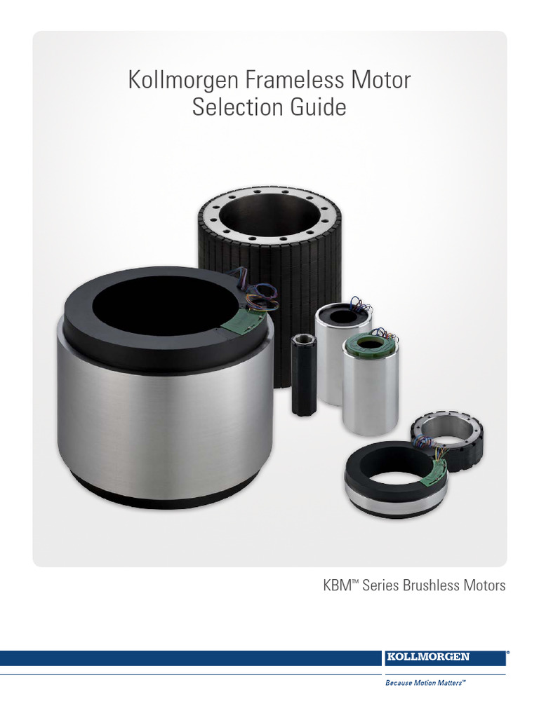 Kollmorgen Frameless Motor Selection Guide UK | PDF