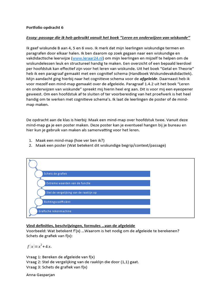 Portfolio Opdracht 6 | PDF