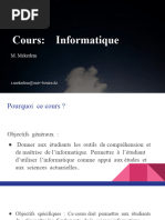 Informatique Débutant: Guide Complet | PDF