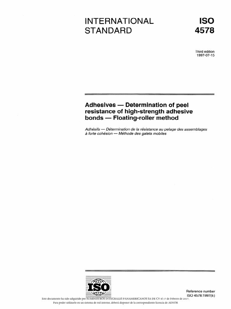 Iso 4578 | PDF