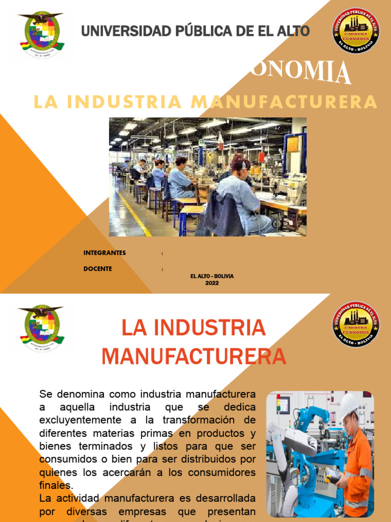 Clasificación de Industrias Manufactureras | PDF | Industria de ...