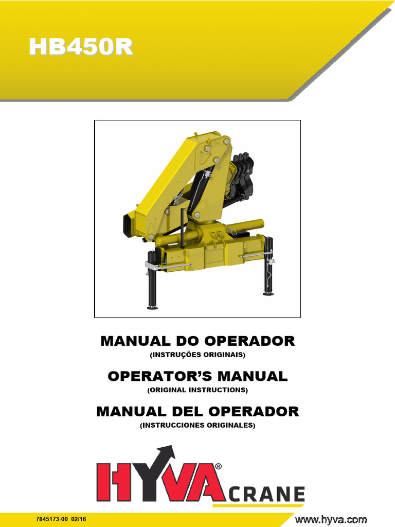 Manual Operação Hb450r | PDF | Ciências Físicas | Física Aplicada e ...