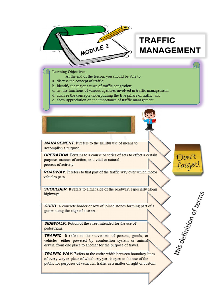 Module 2 Traffic Management | PDF | Traffic | Traffic Collision