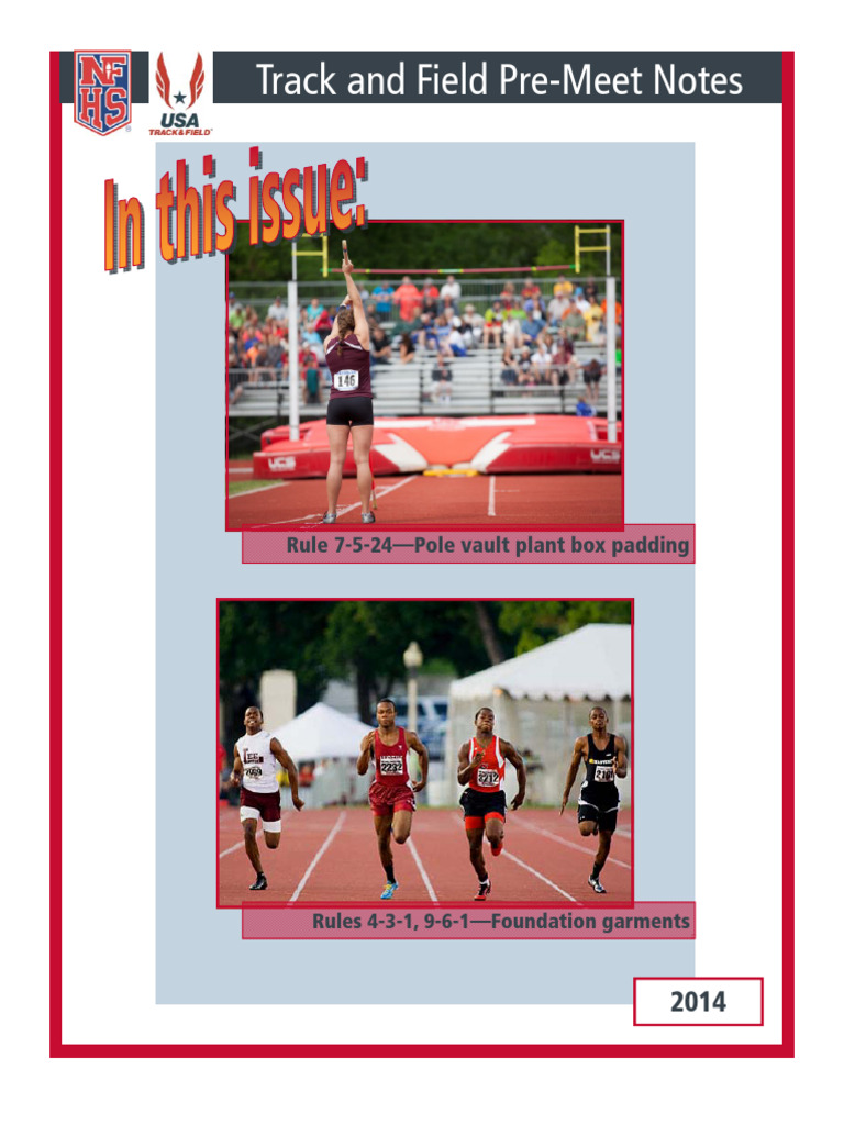Track & Field Risk Minimization Guide | PDF | Business | Computers