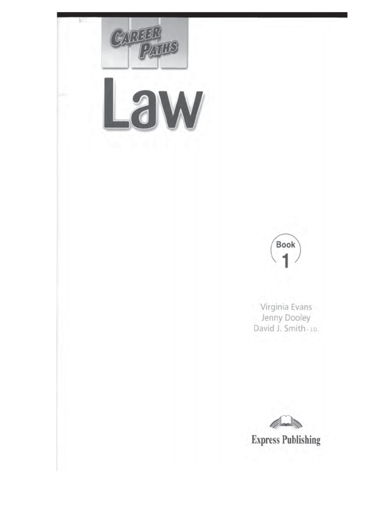 Legal Terminology BOOKLET - Career Paths | PDF