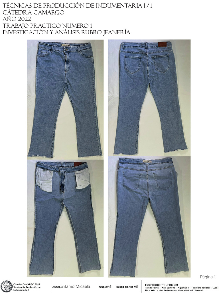 Grupo 1 - TP 1 Jeaneria | PDF