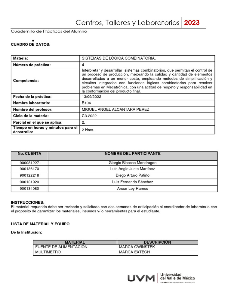 Práctica 4. SLC | PDF