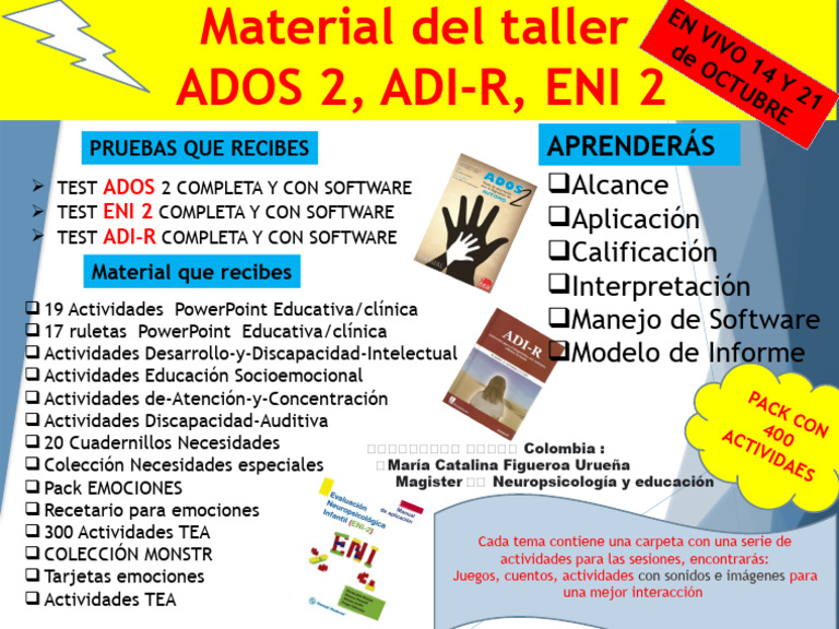 Material Taller ADOS 2 | PDF