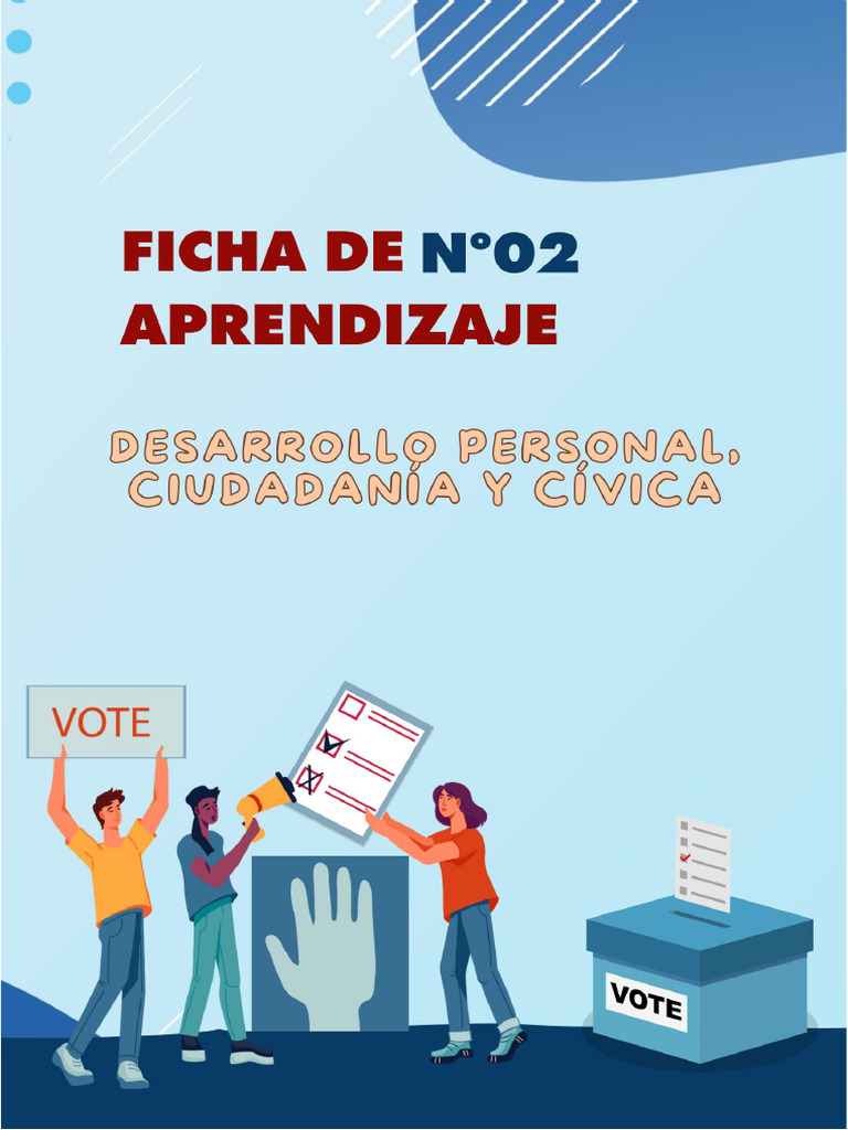 Ficha de Aprendizaje N°02 - 3er Grado | PDF | Evaluación | Aprendizaje