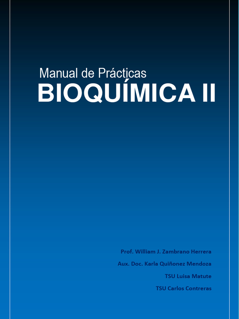 Prácticas Bioquímica II | PDF | Sangre | Proteínas