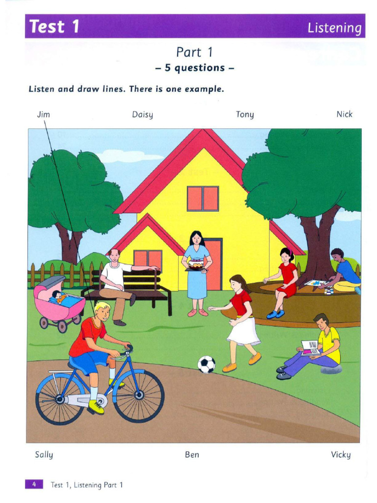 Practice Tests Movers | PDF