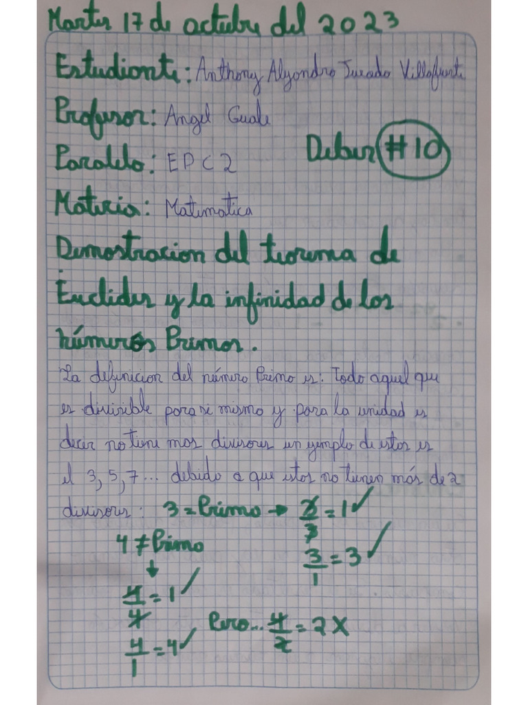 Deber #10 Anthony Jurado | PDF