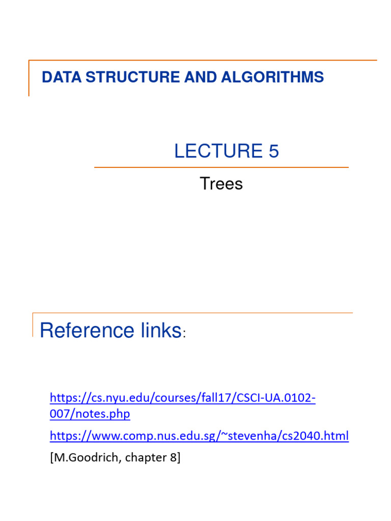 L5 - Tree | PDF | Algorithms And Data Structures | Computer Data