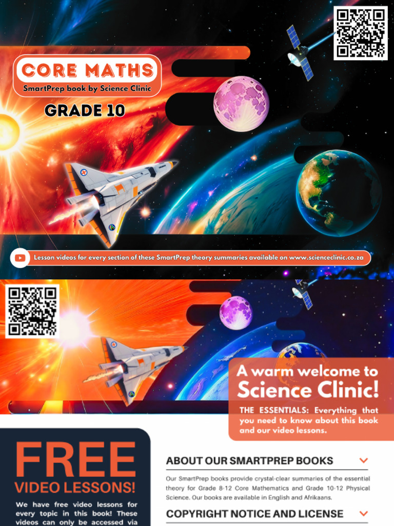 Mathsclinic Smartprep GR10 Eng 2023 V2.1 | PDF | Factorization | Mathematical Objects