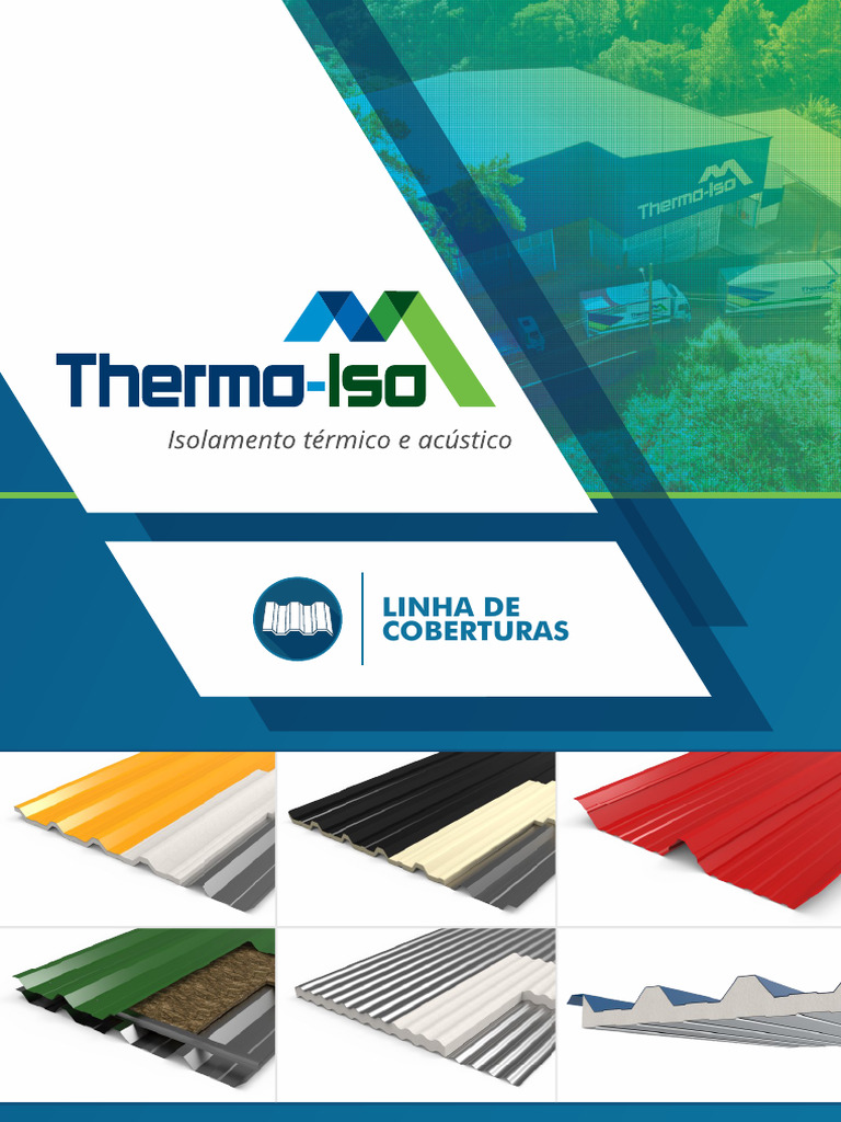 Catálogo Cobertura Thermo Iso | PDF | Isolamento térmico | Poliuretano