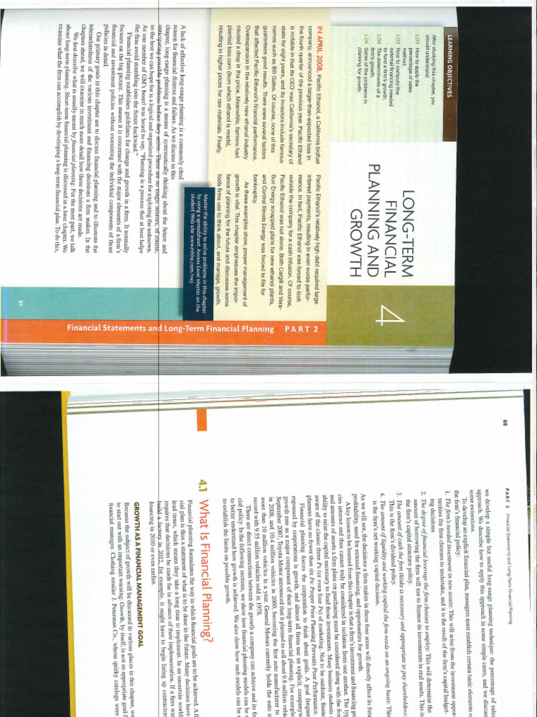 Long Term Financial Planning And Growth Pdf