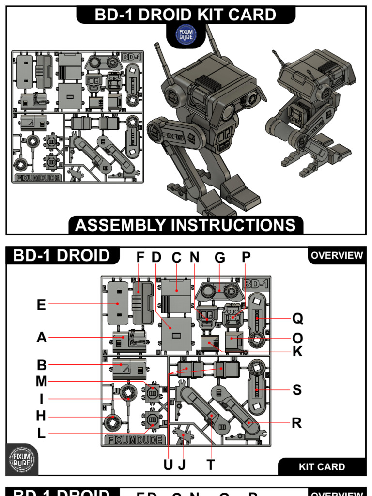 BD-1 Kit Card Instructions Ver3.5 | PDF