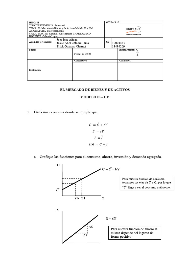 Hito - 3 - Evaluacion - Macroeconomia V3 | PDF
