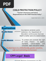 School-Based Child Protection Checklist | PDF | Bullying | Teachers