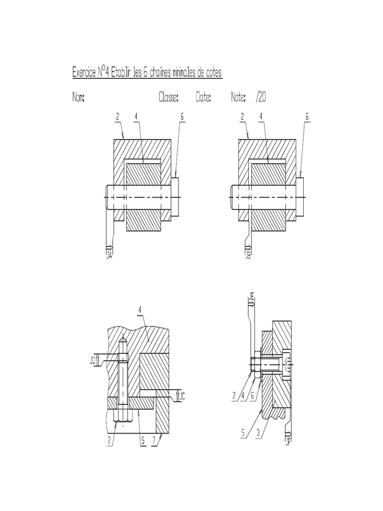 Cotation Fonctionnelle 4 | PDF