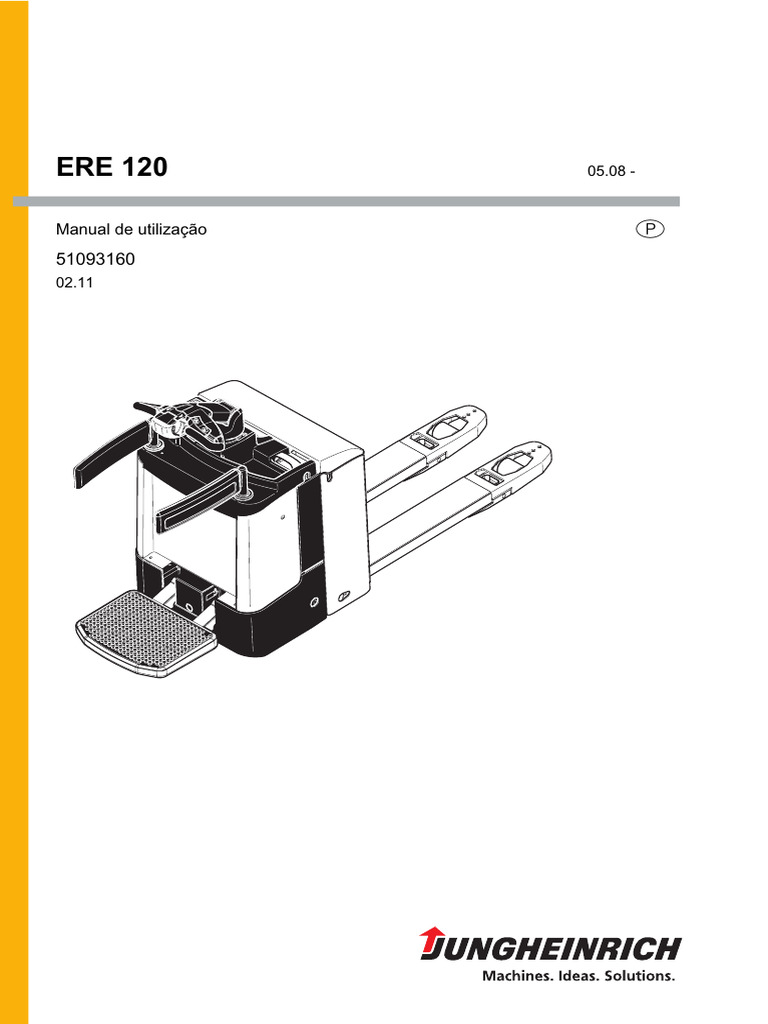 ERE 120. Manual de Utilização 05.08 - 02.11 | PDF