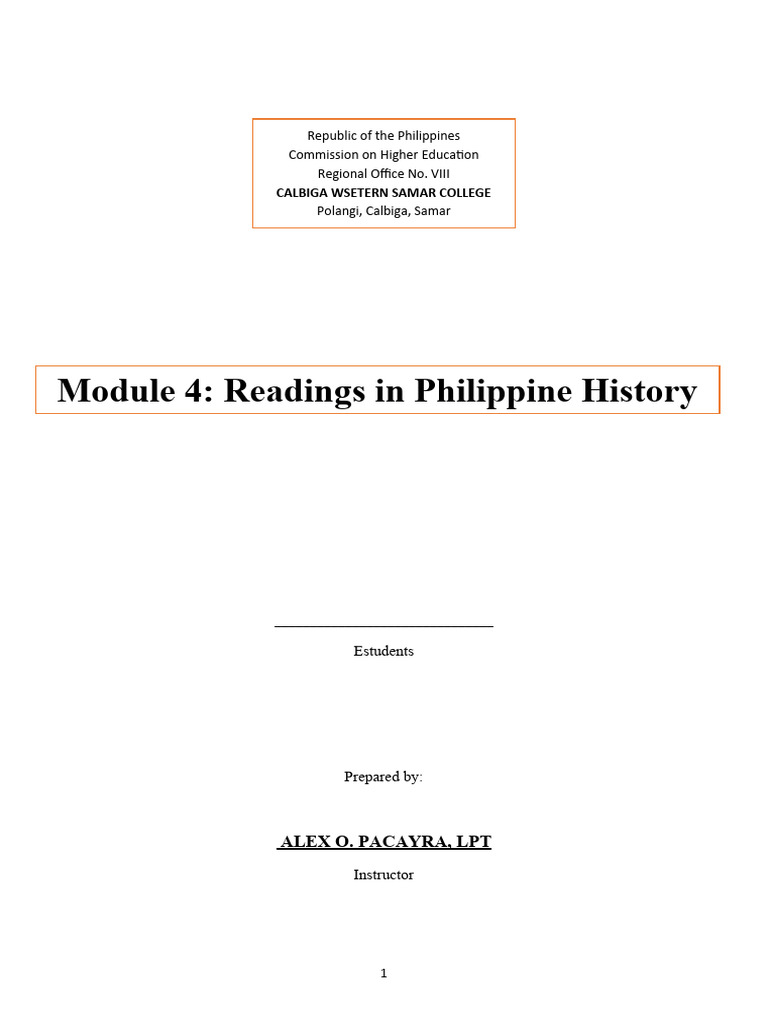 Phil History Module 4 Edit | PDF | Constitutional Amendment | President Of The Philippines