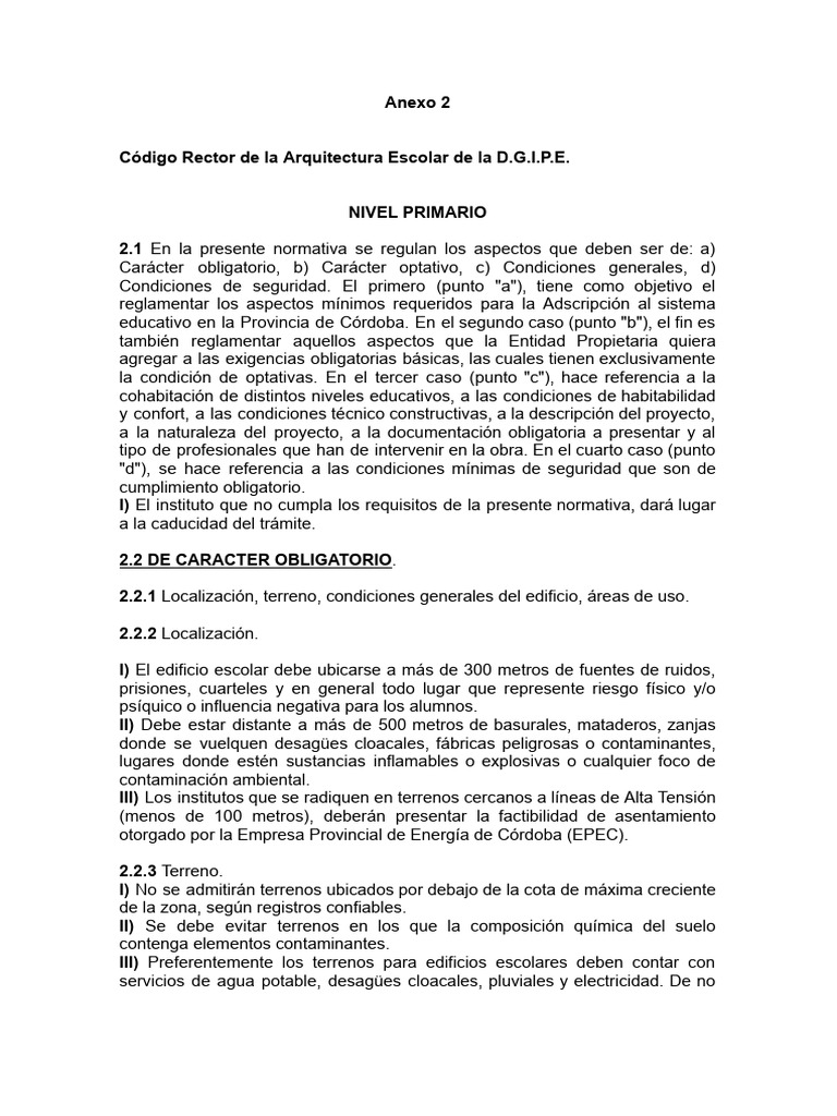 Código Rector de La Arquitectura Escolar de La D.G.I.P.E. | PDF | Agua ... Código Rector de La Arquitectura Escolar de La D.G.I.P.E. | PDF | Agua ...