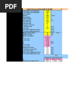 Seismic Calculation Excel | PDF | Mechanics | Structural Engineering