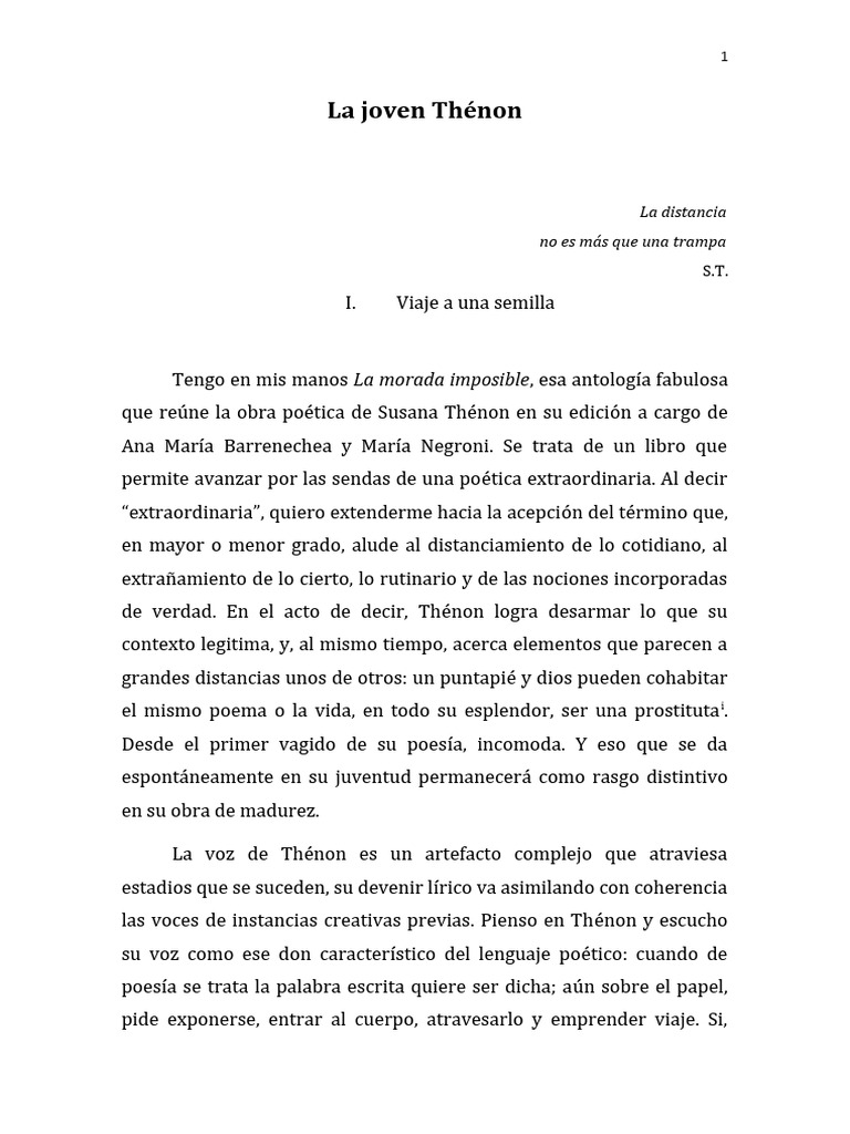 AdlF La Joven Thénon | PDF