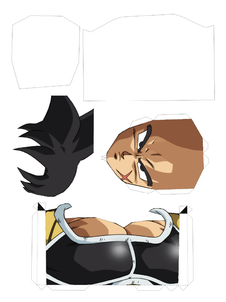 Papercraft Bardock-Craft Tama | PDF