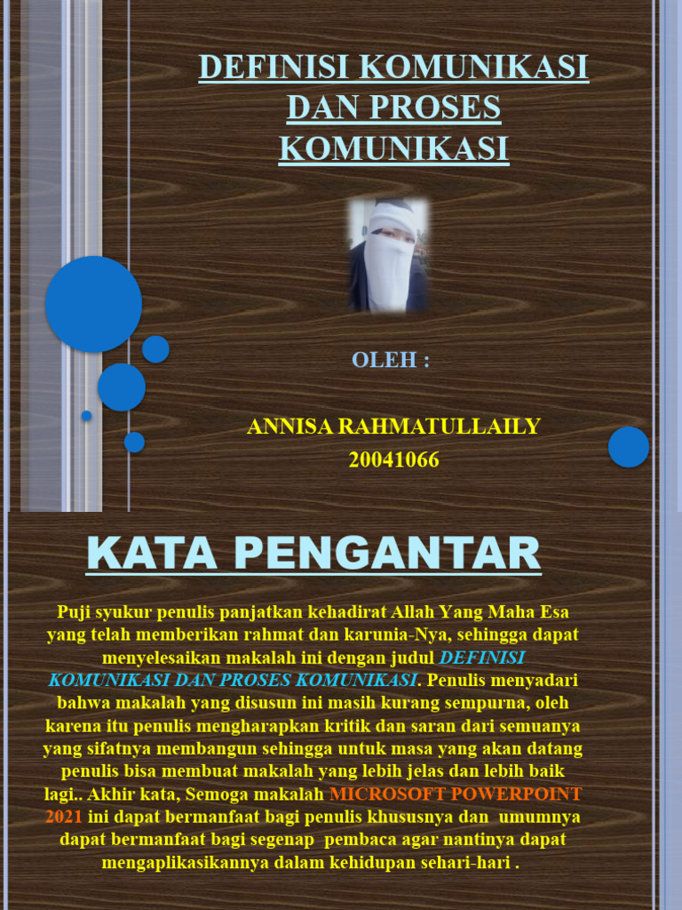 Definisi Komunikasi Dan Prosesnya | PDF | Ilmu Sosial