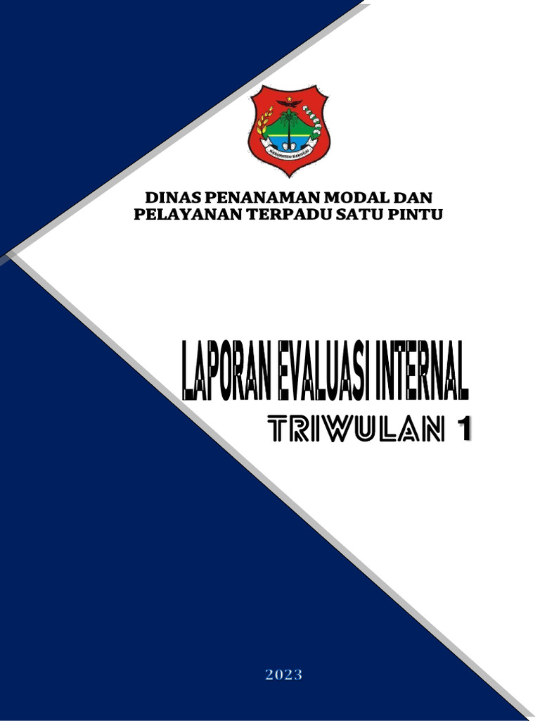 Laporan Evaluasi Internal TW 1 2023 | PDF