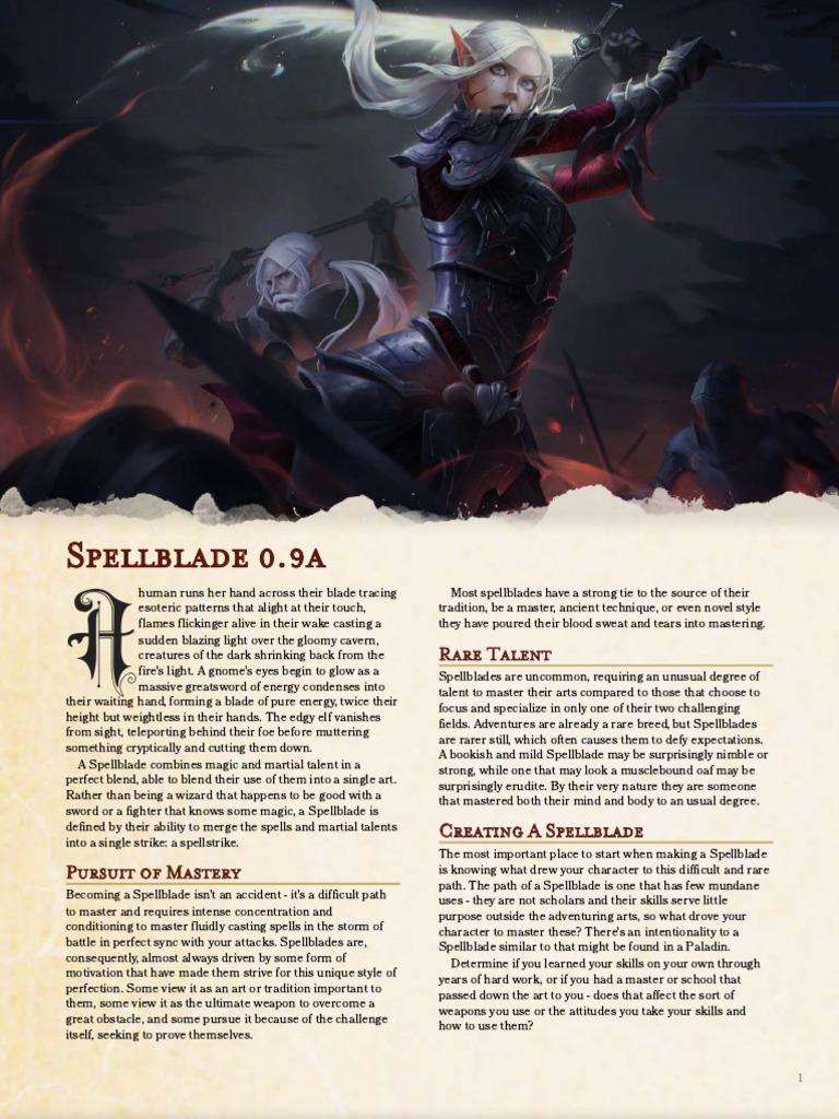 Kibbles Spellblade Guide | PDF