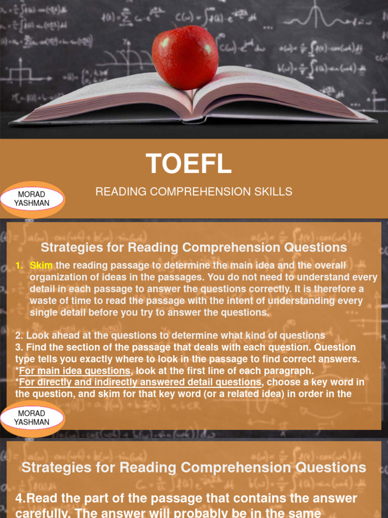 Reading Comprehension Skills 1-5 | PDF | Reading Comprehension | Question